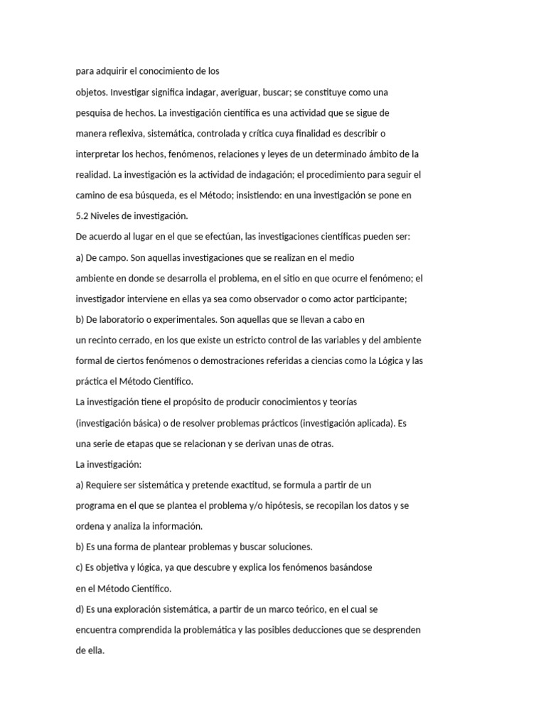 Ariza | PDF | Método científico | Teoría