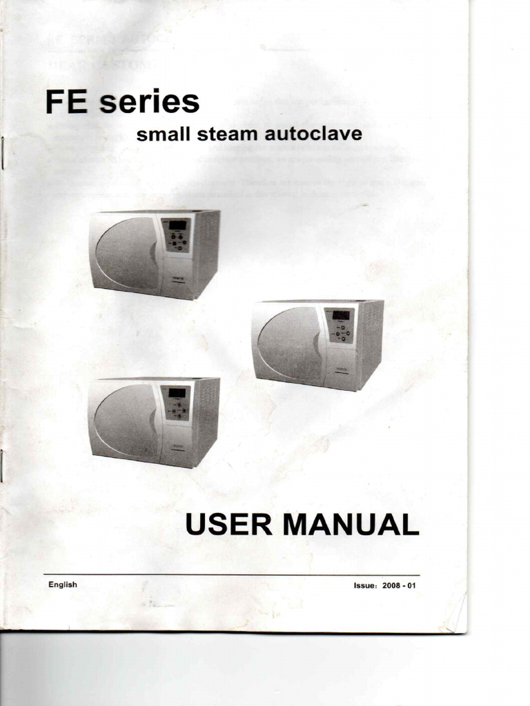 Manual de Uso FE Series 0 | PDF