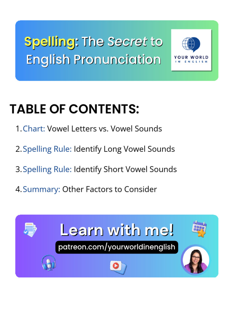Spelling Rule GR8T1M | PDF | Stress (Linguistics) | Vowel