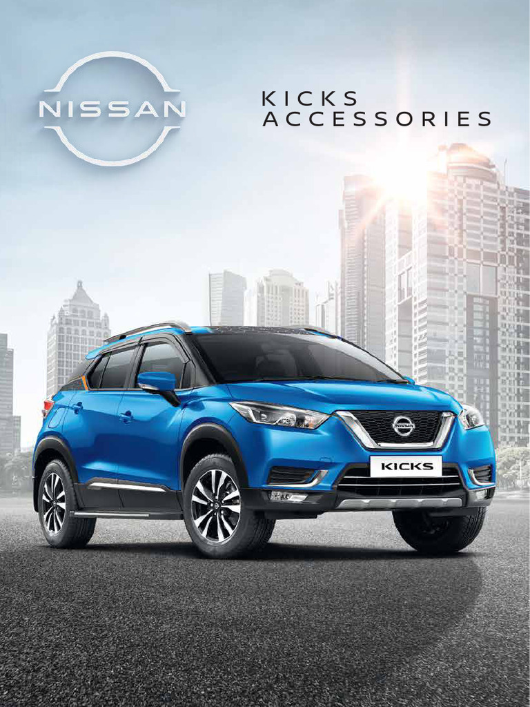Nissan Kicks Accessories Guide | PDF | Wheeled Vehicles | Off Road Vehicles
