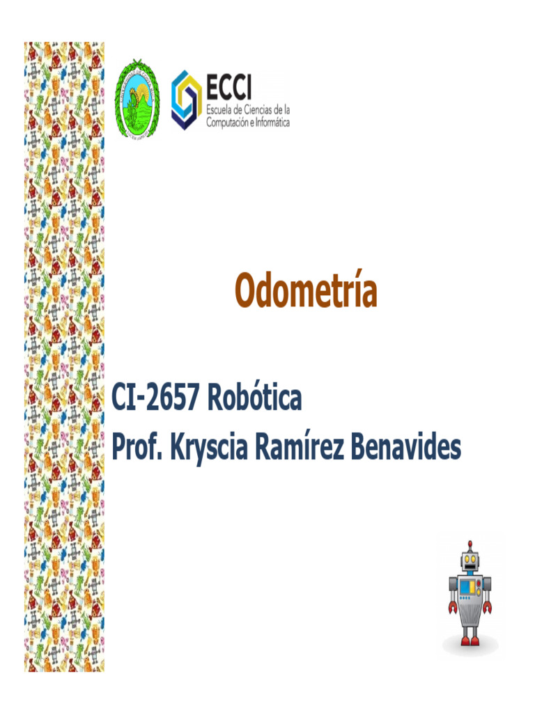 Odometria | PDF | Robótica | Automatización