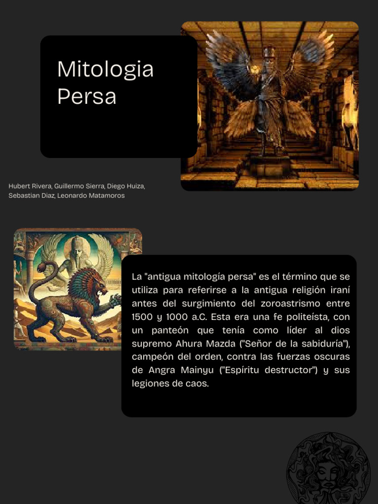 Mitologia Persa | PDF | Zoroastrismo | Creencia religiosa y doctrina