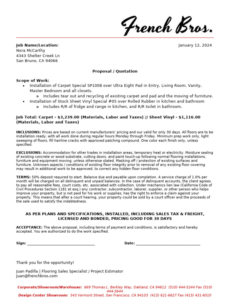 Nora McCarthy Proposal | PDF