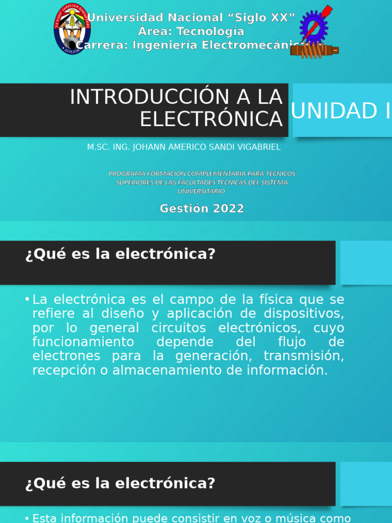 Introduccion A La Electronica Analogica y Digital | PDF | Electrónica ...