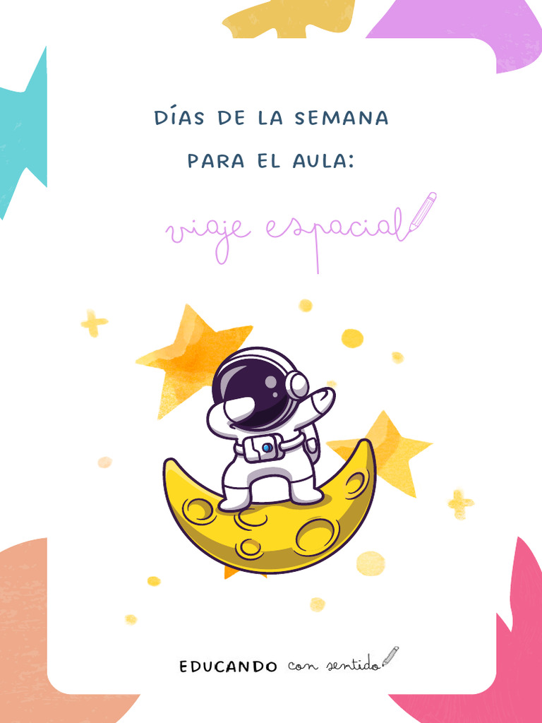 Días de La Semana - Espacial | PDF