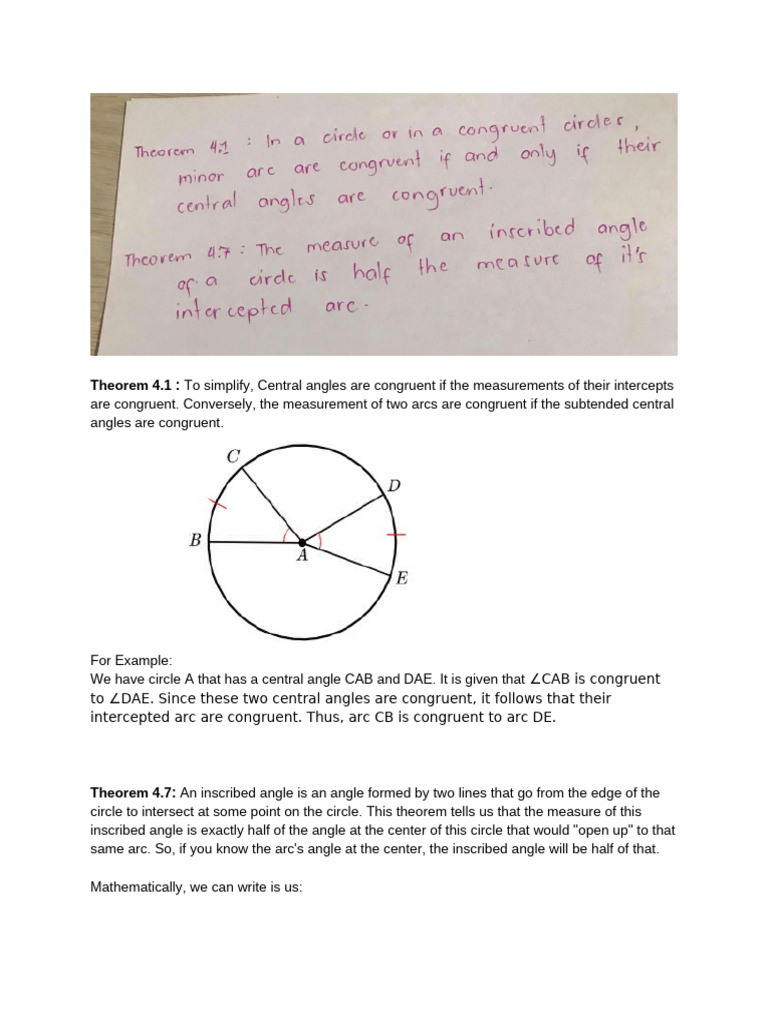 Math Explanation | PDF