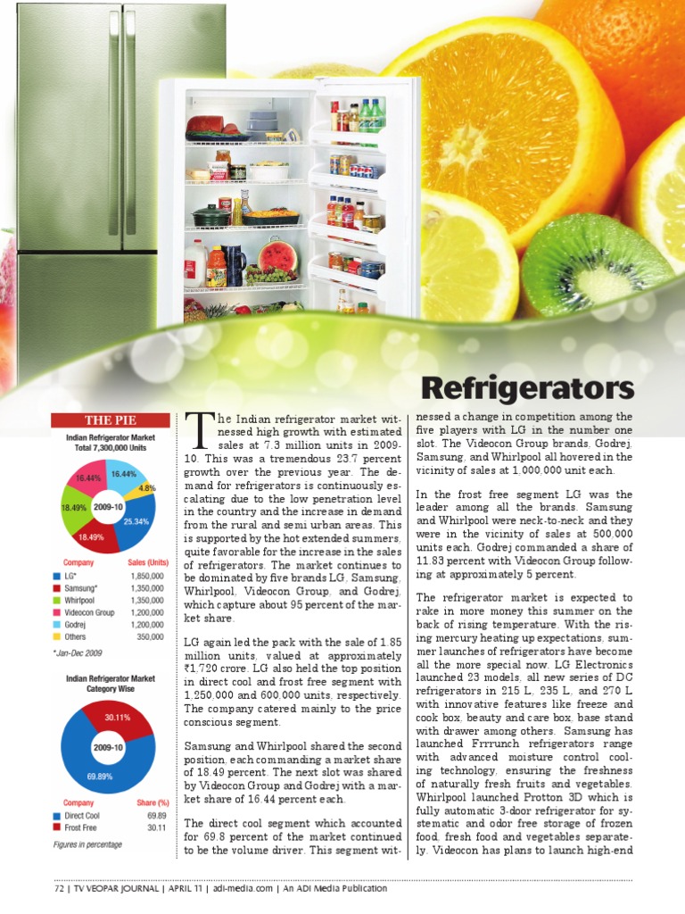 009 Refrigerators | PDF | Refrigerator | Air Conditioning