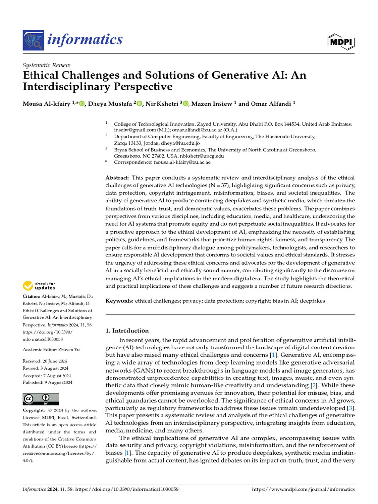 Informatics 11 00058 | PDF | Artificial Intelligence | Intelligence (AI) & Semantics