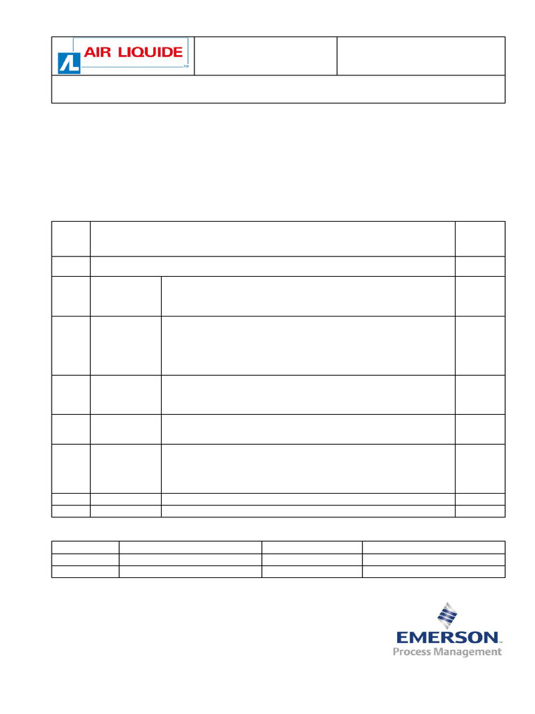Manufacturer Data Report for Instruments | PDF