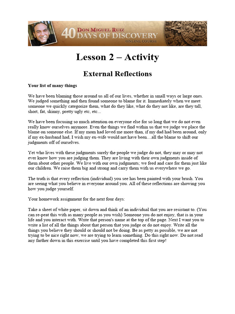 Lesson 02 - Activity | PDF