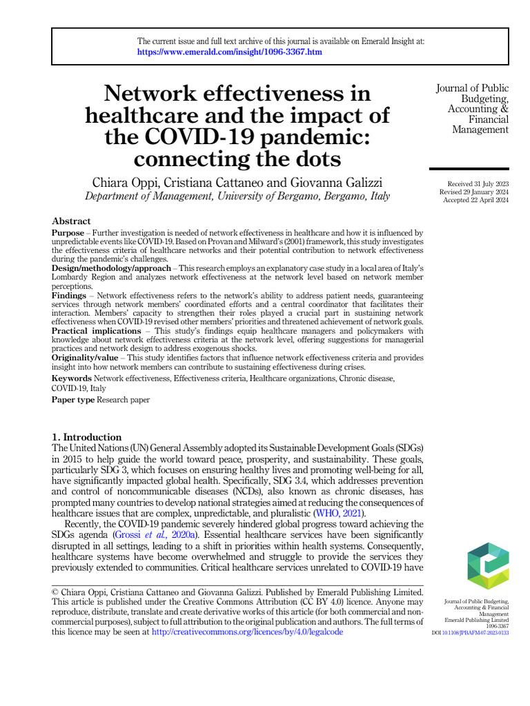 10 1108 - Jpbafm 07 2023 0133 | PDF | General Practitioner | Health Care