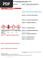 MSDS Amonium Hidroksida (NH4OH) | PDF