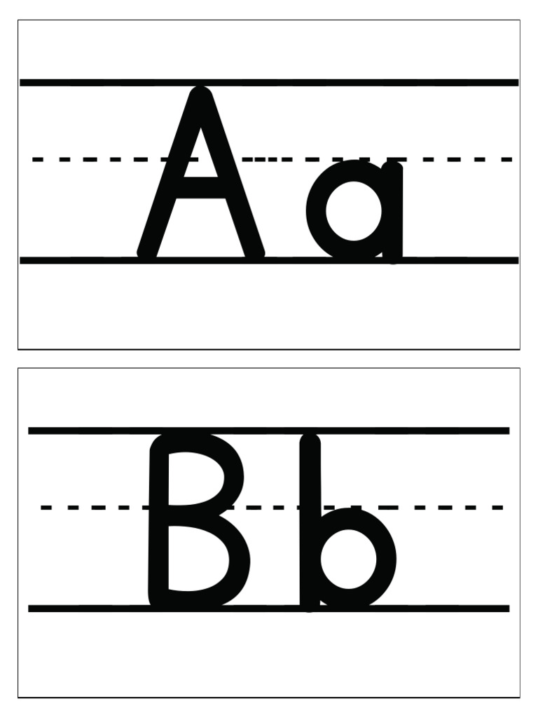 Abecedario Script y Cursiva | PDF