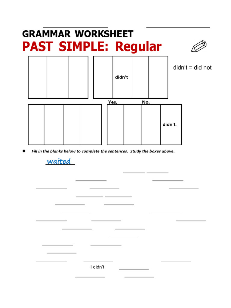 Past Simple Grammar Worksheet | PDF | Language Families | Languages