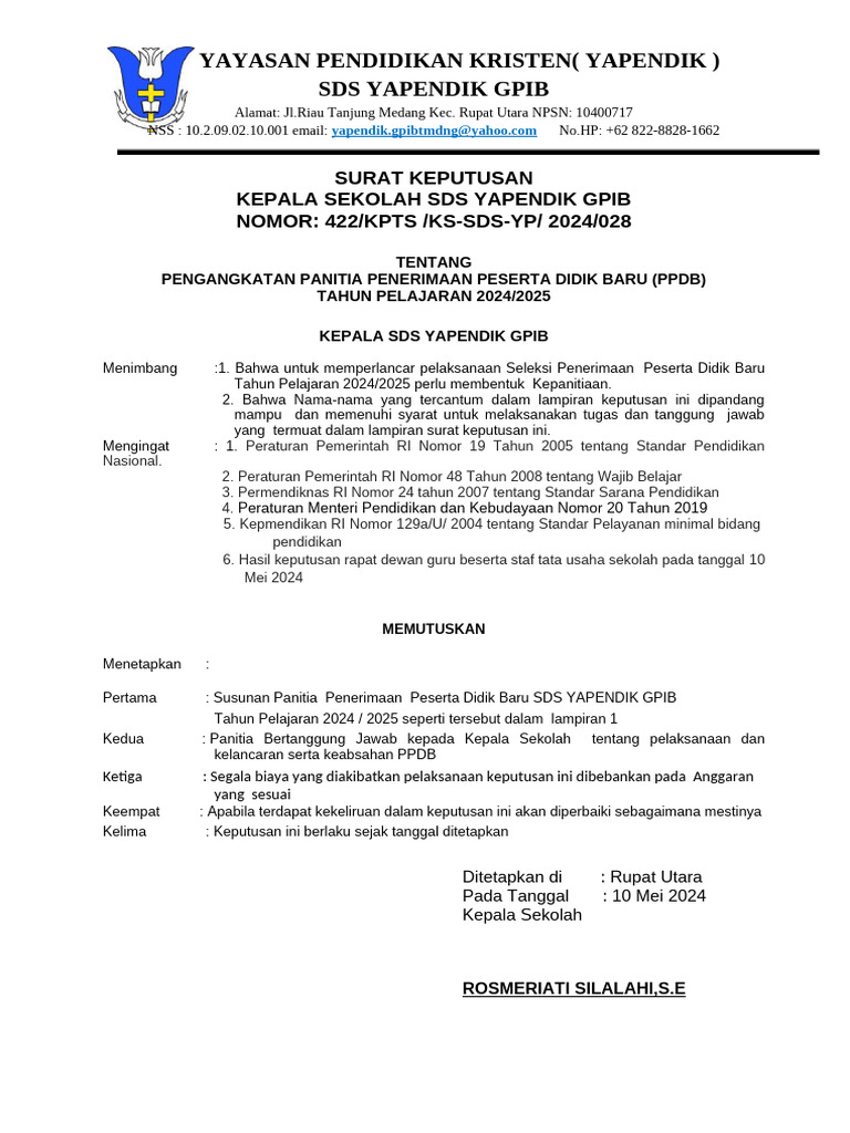 SK PPDB 2022 2023 | PDF