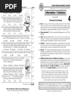 Purple Comet Math Meet | PDF