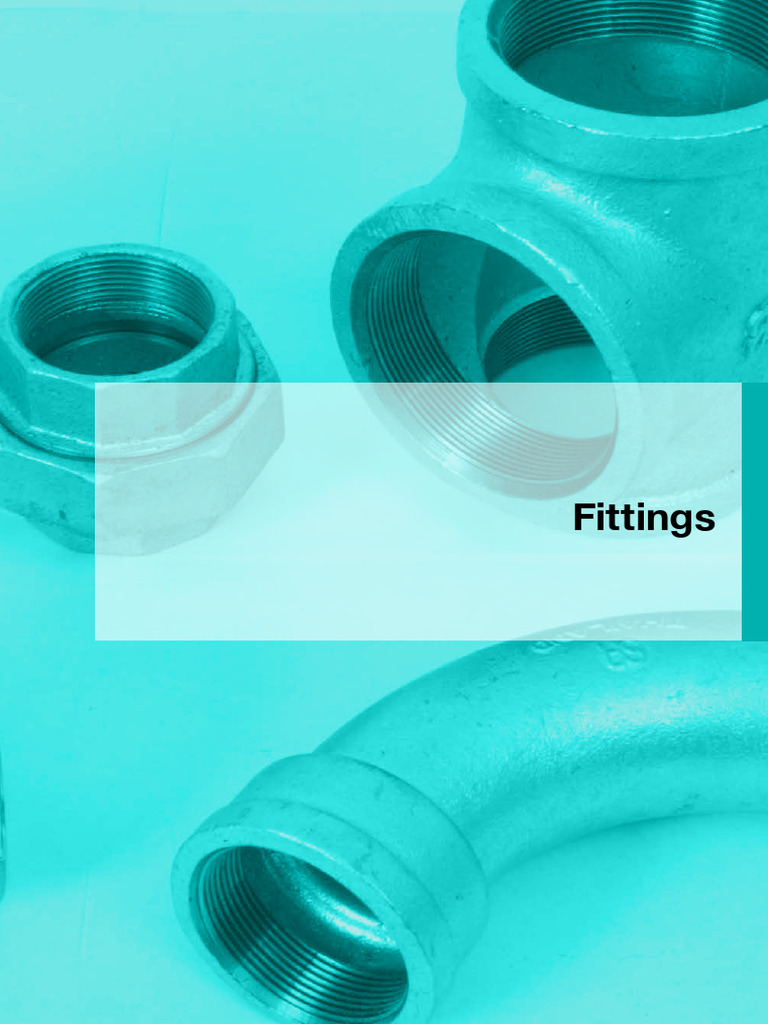 Galvanised Malleable Iron Pipe Fittings | PDF | Pipe (Fluid Conveyance ...