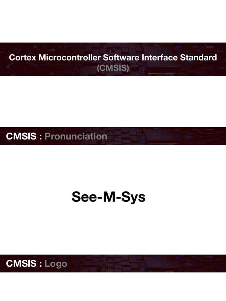 UnderstandingCMSIS | PDF | Central Processing Unit | Microcontroller