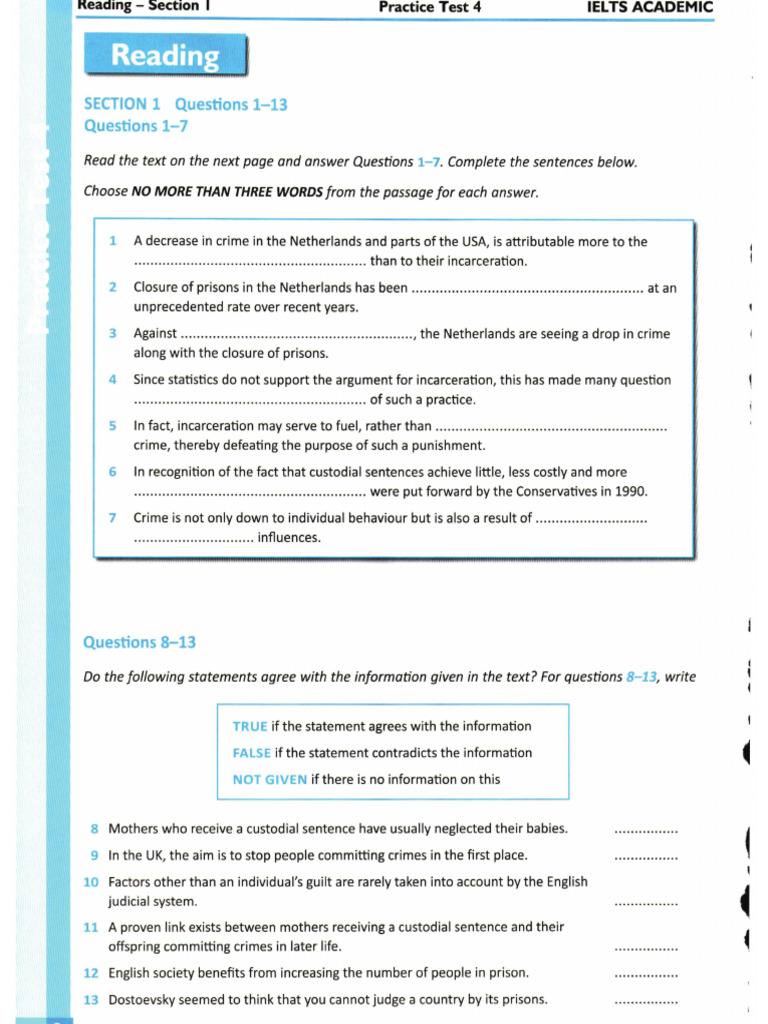 Global Ielts - Academic Tests 4 Reading | PDF