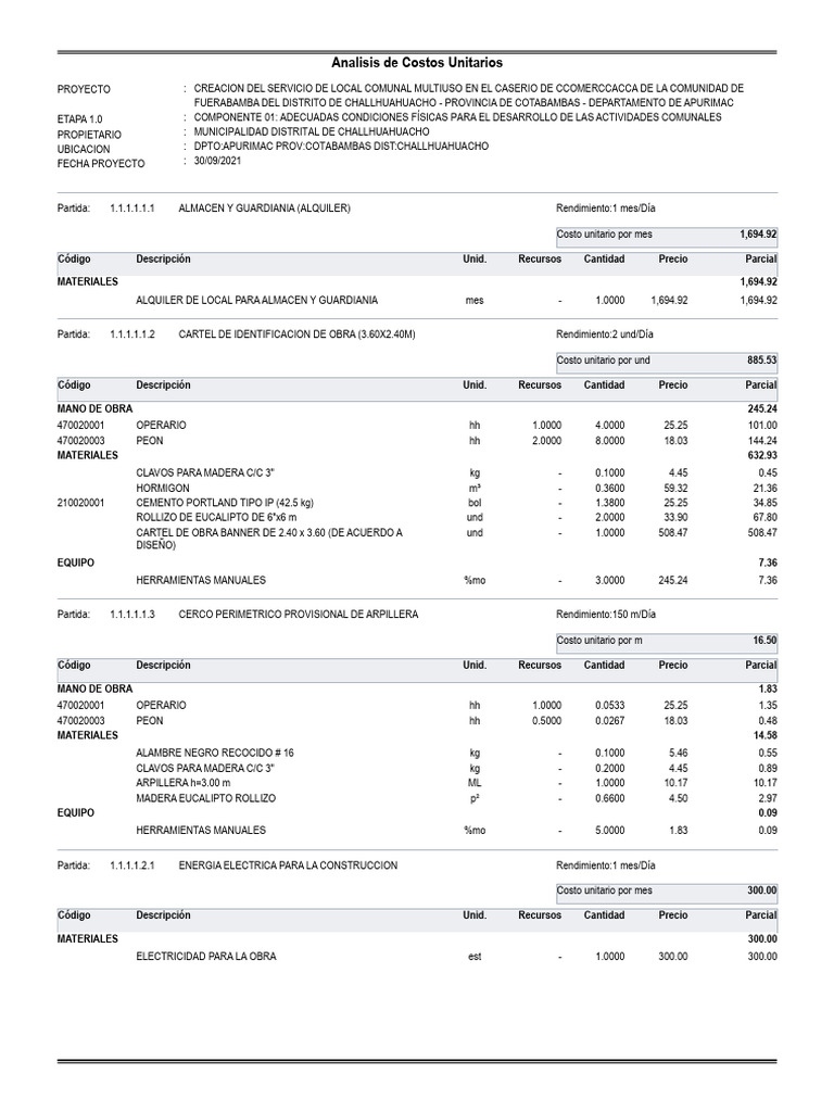 01 Acu Comp 01 | PDF | Hormigón | Materiales de construcción