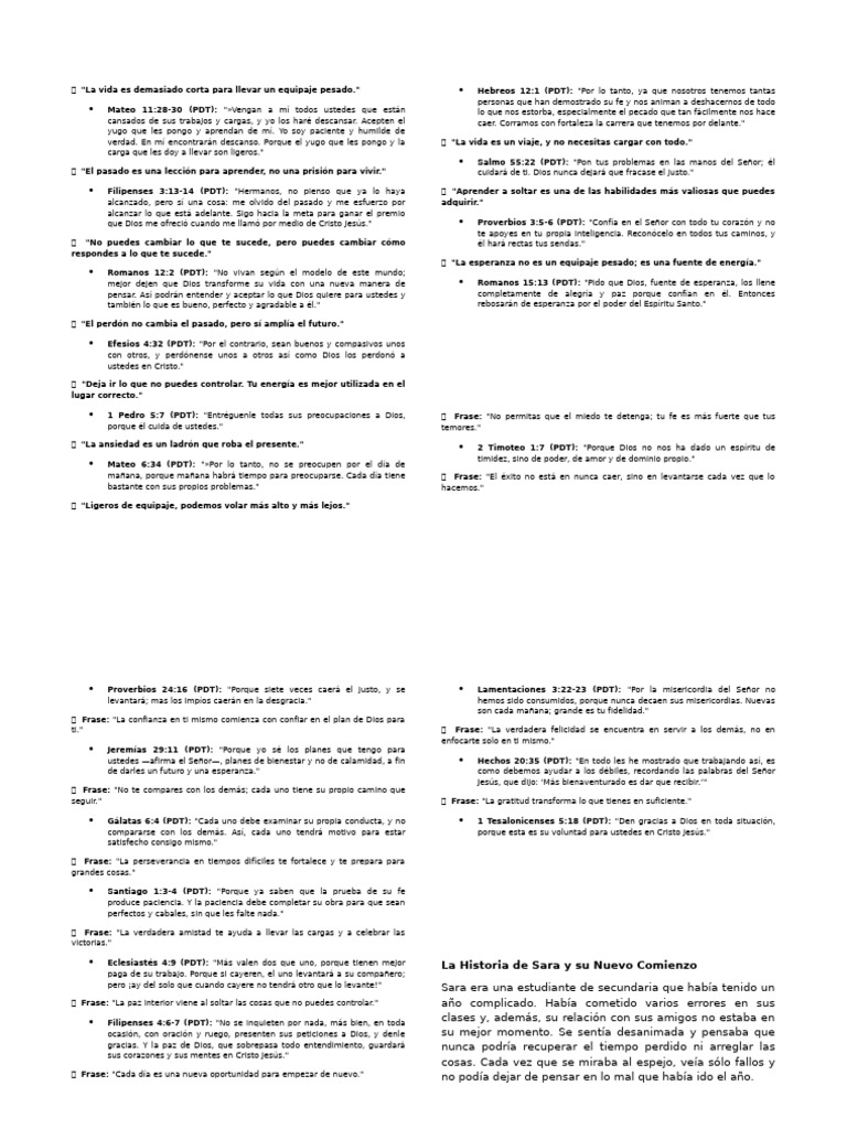 Devo 4to | PDF | Contenido bíblico | Creencia religiosa y doctrina