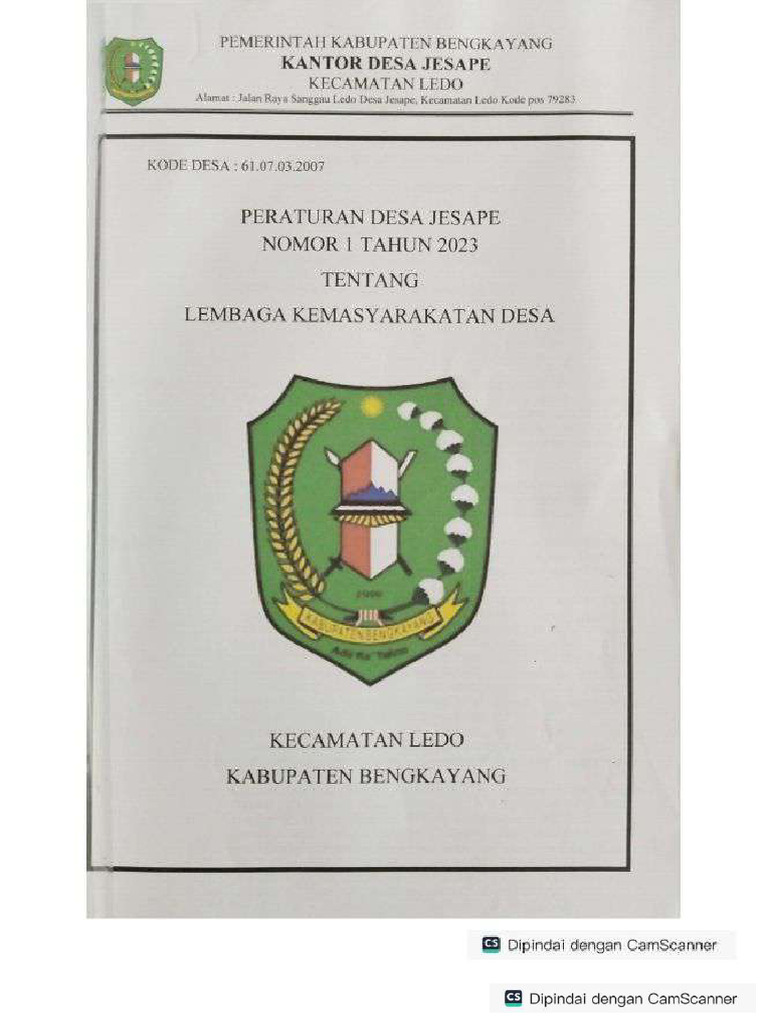 LKD Desa Jesape | PDF