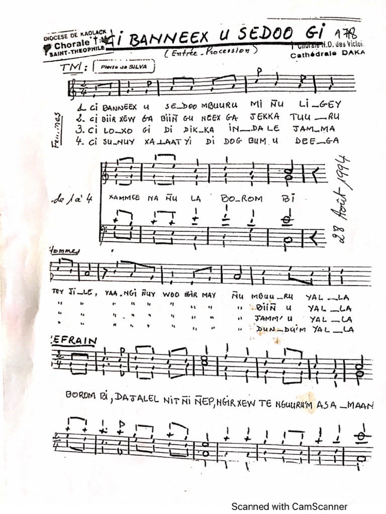 Ci Banex U Seddo | PDF