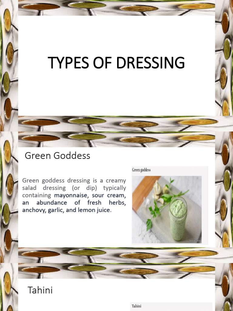 Types of Dressing Grade 9 | PDF