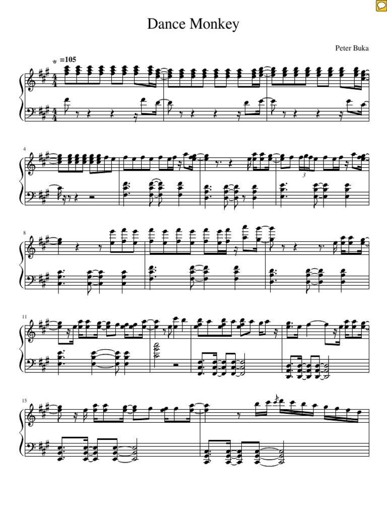 Dance Monkey | PDF