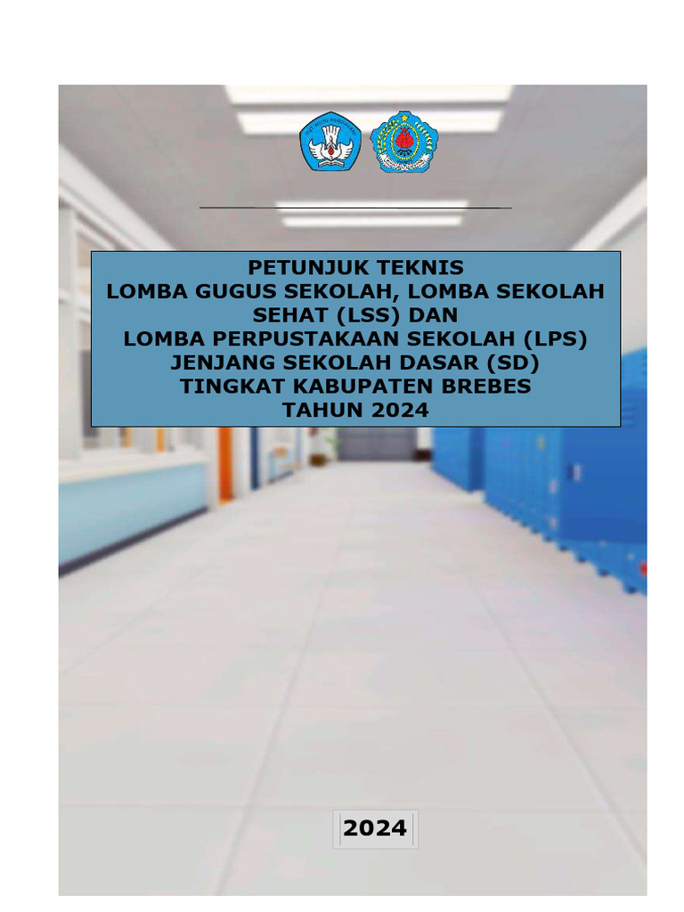 Petunjuk Teknis Lomba Gugus Sekolah - LSS - LPS SD 2024 | PDF ...