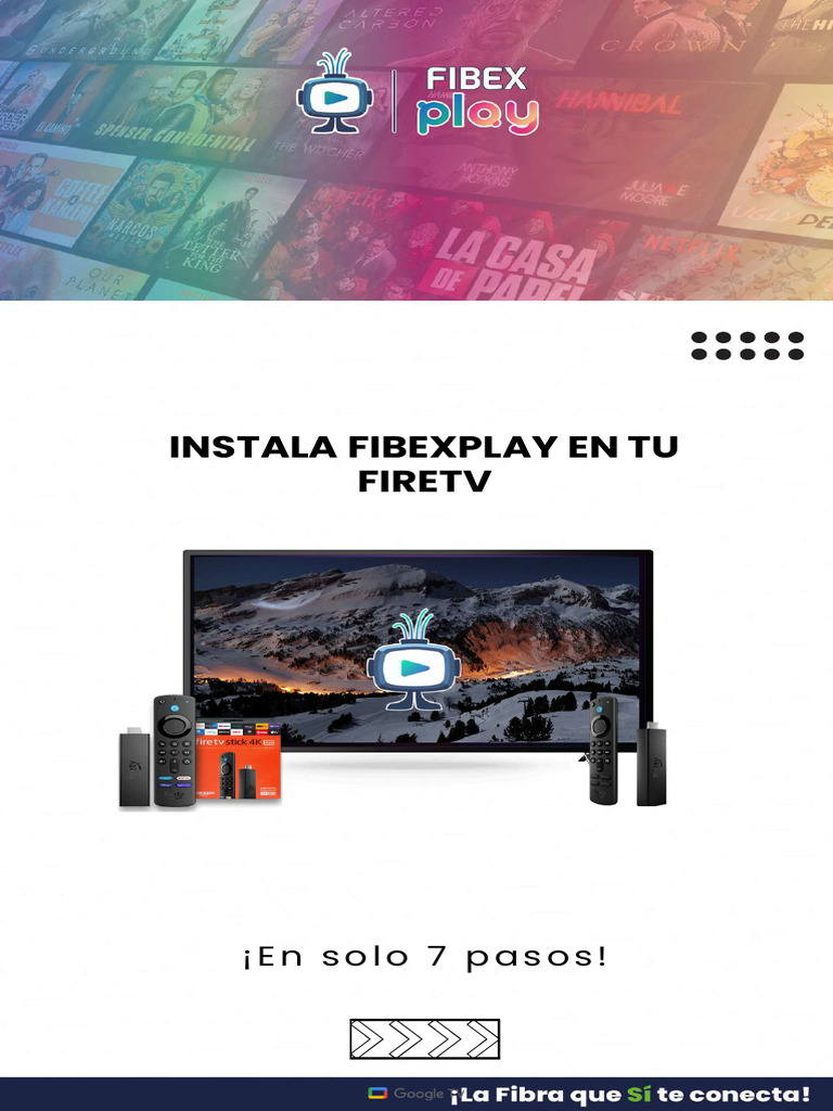 Instalacion Fibex Play Fire TV 10112d180b | PDF