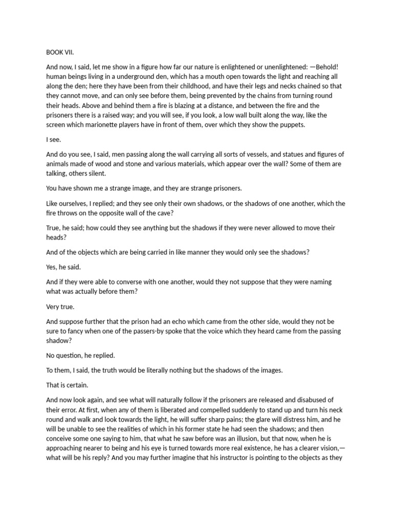 Allegory | PDF | Nous | Reason