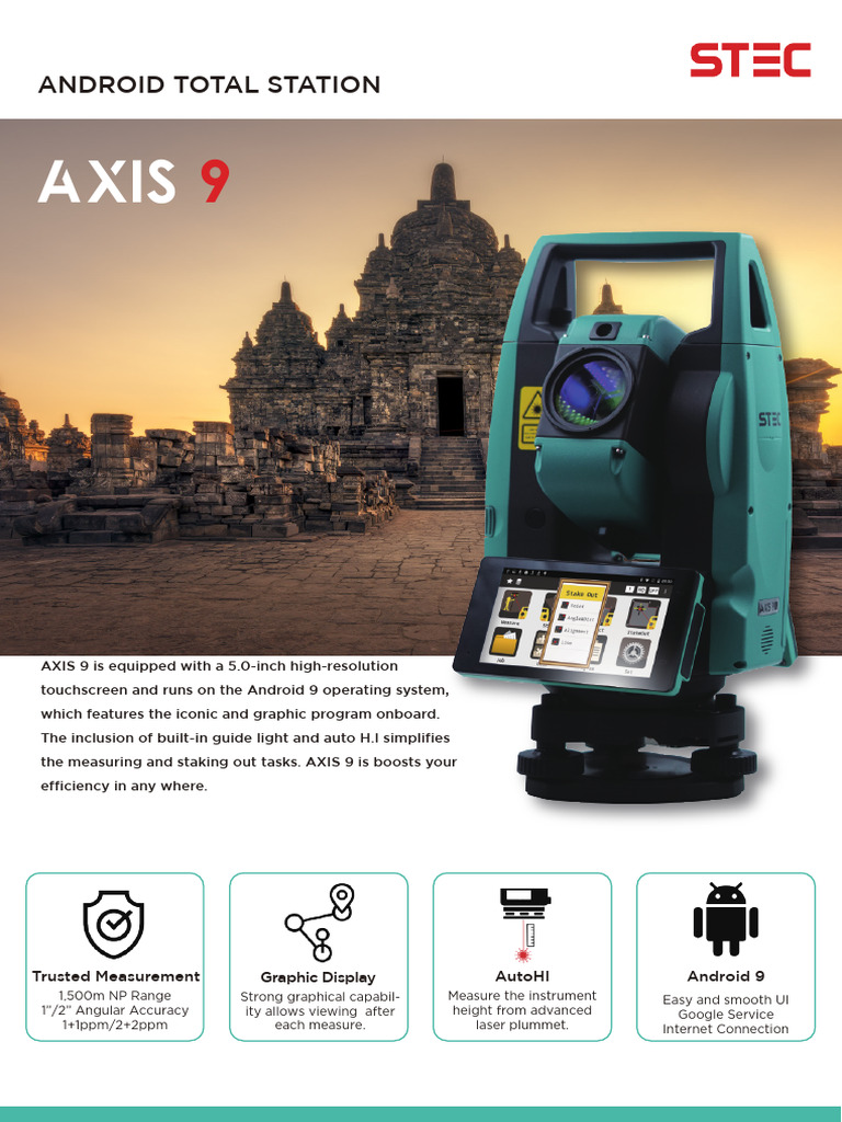STEC AXIS 9 DS-En.240903 | PDF | Field Of View | Optics