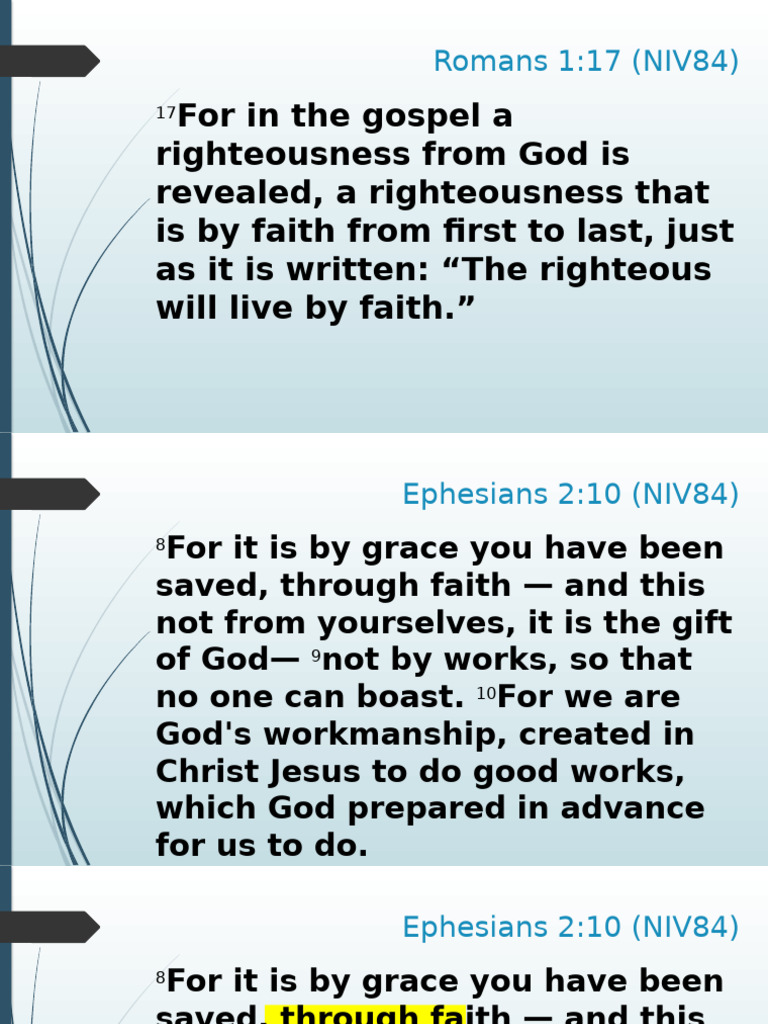 FAW 1 - Always Forever | PDF | Grace In Christianity | Faith