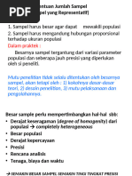 Rumus Sampel Taro Yamane dan Contoh | PDF | Metode & Bahan Ajar