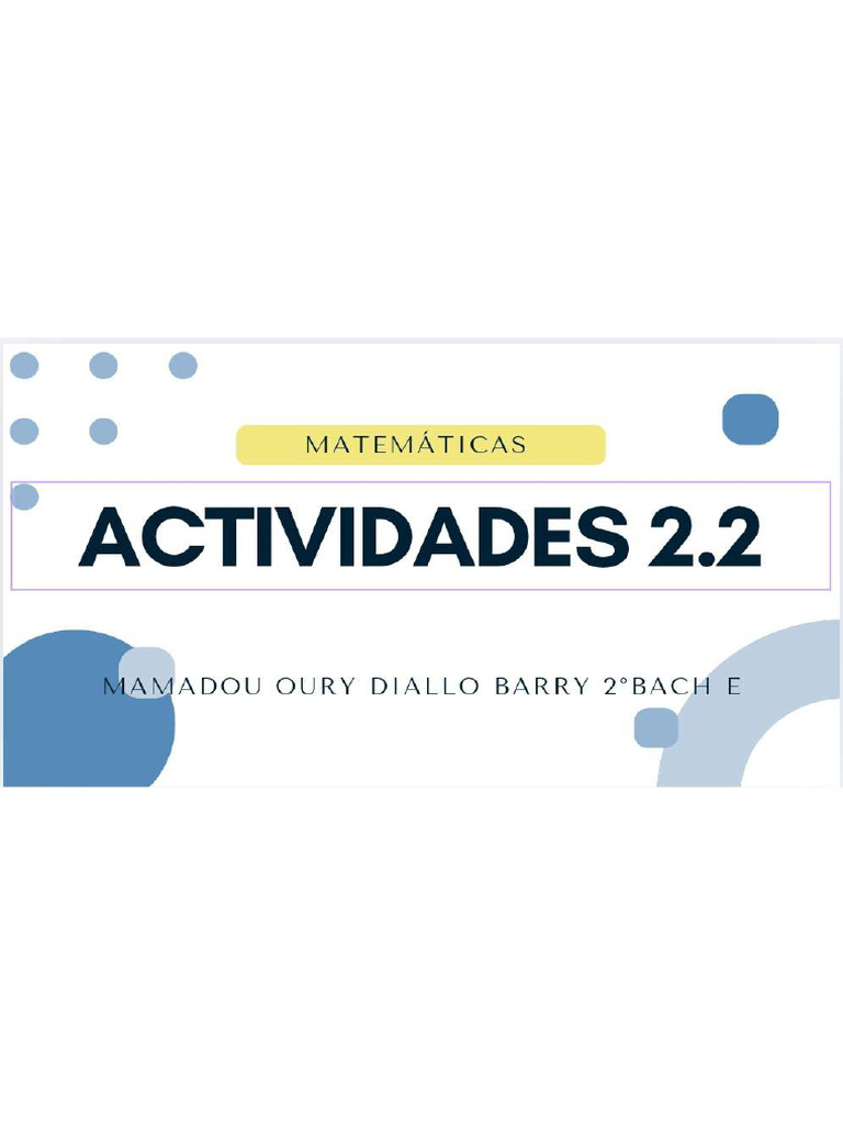 Tarea2.2 OuryDialloBarry | PDF