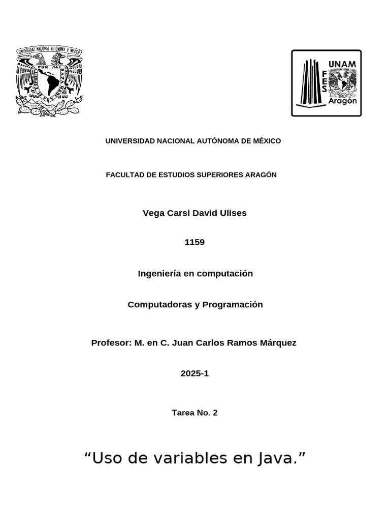 Tarea No3. Uso de If, If-Else, Operadores Logicos. | PDF | Java ...