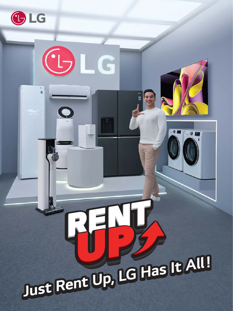 LG Rent Up Combined Leaflet - Finalised | PDF | Washing Machine ...