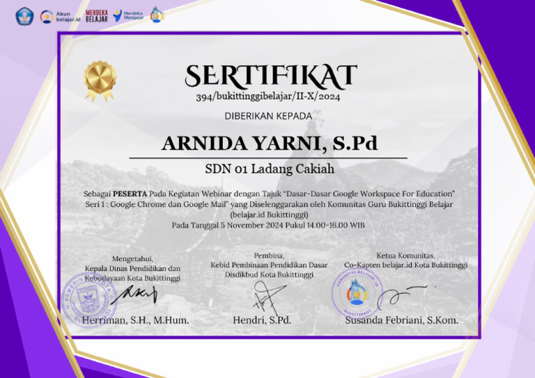 ARNIDA YARNI, S.PD | PDF