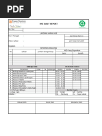 Contoh Laporan Harian Safety | PDF