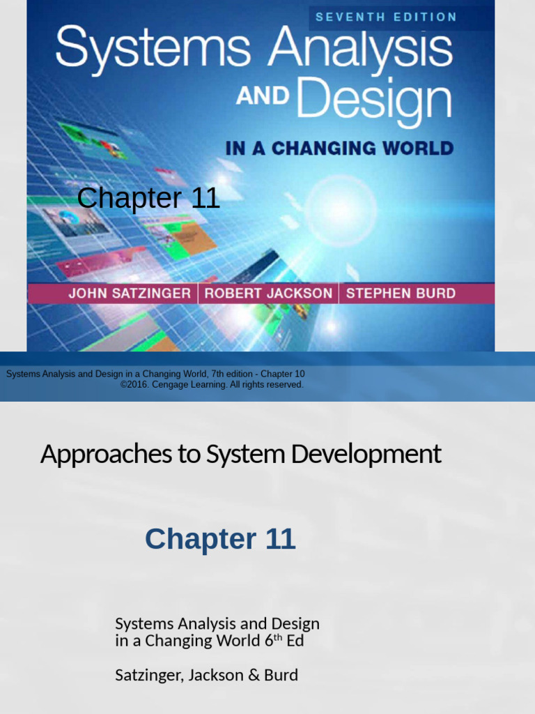 SADCW 7e Chapter11 | PDF | Software Development Process | Agile Software Development