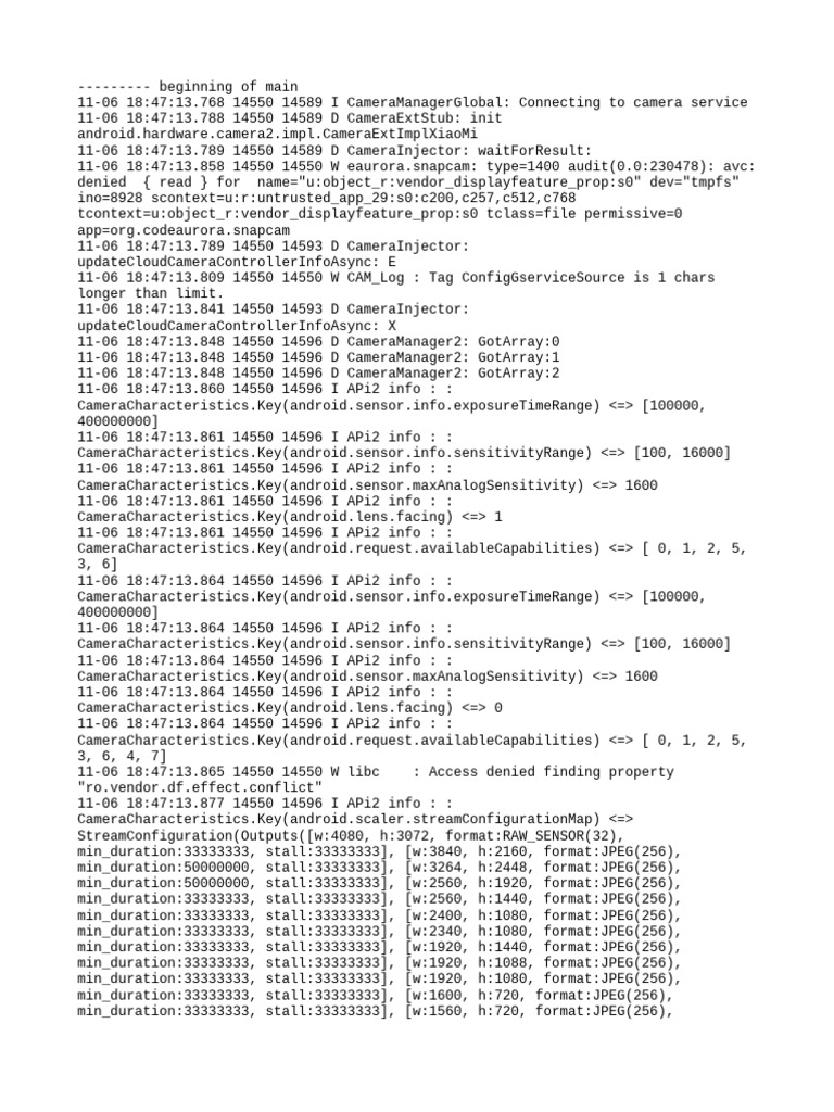 Log Cat 1730929633713 | PDF | Software Engineering | Computer Programming