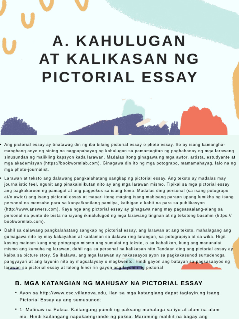 Pictorial Na Essay | PDF