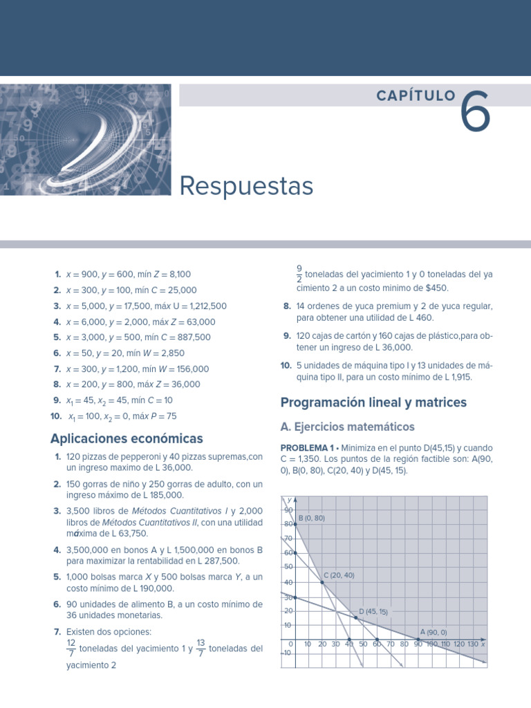 R06 - Andino - Metodos - Cuantitativos - II - Respuestas - 49 - 52 2 | PDF | Optimización ...