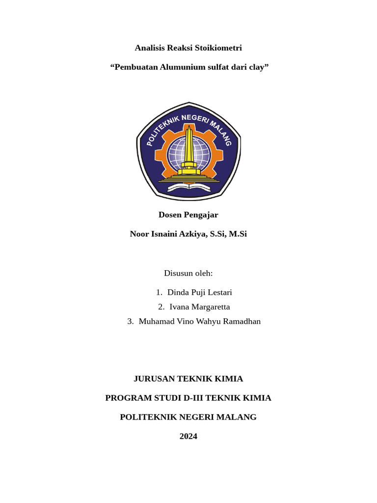 Makalah Kimdas | PDF
