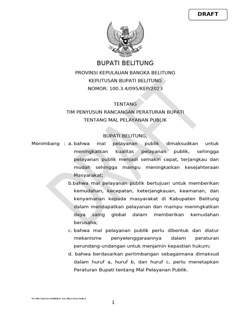 SK Tim Raperbup MPP 2023 | PDF