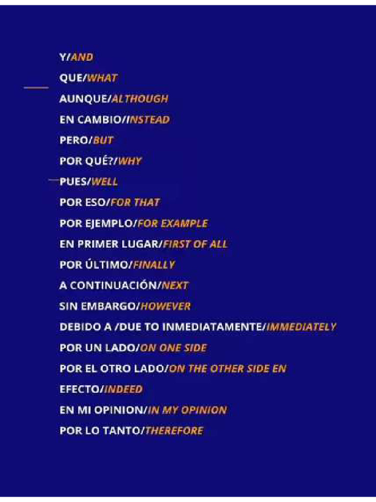 Vocabulario y Su Significado en Inglés | PDF