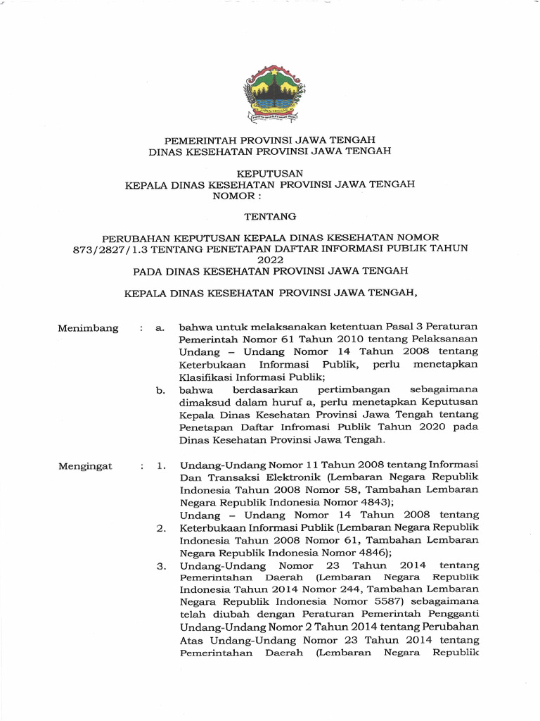 Dinkes SK Dip 2022 | PDF