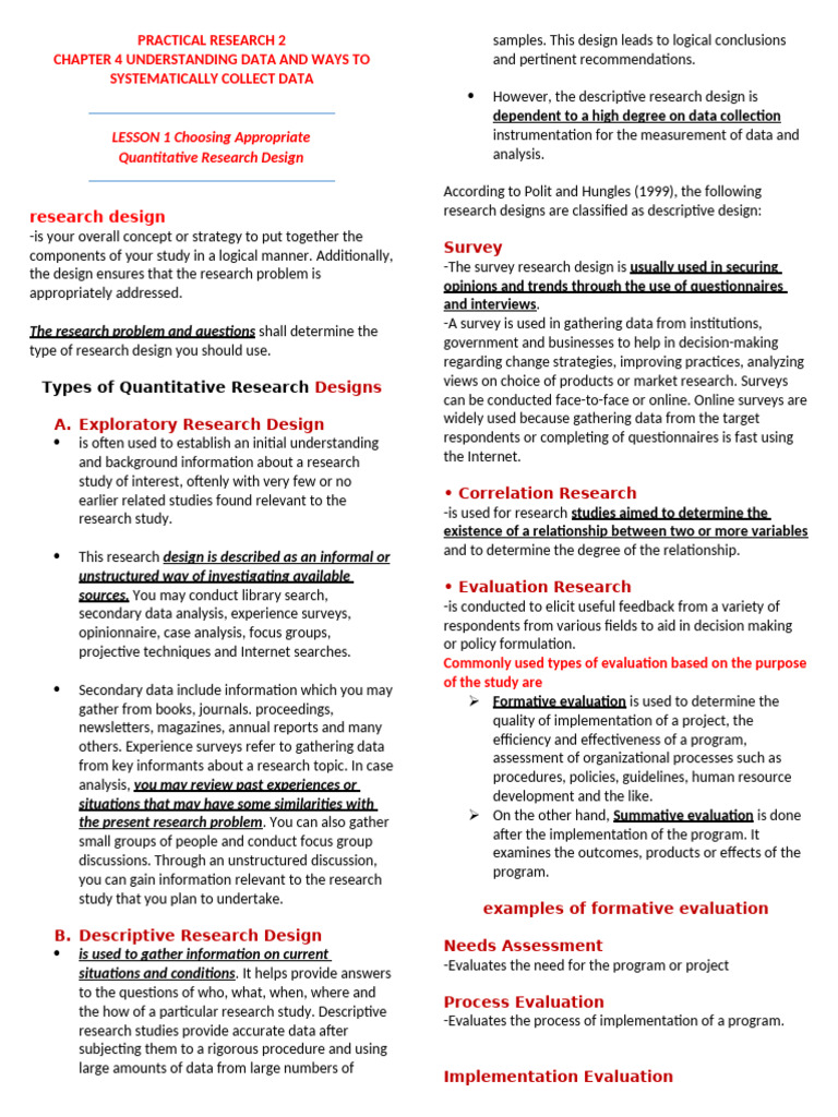 Practical Research 2 | PDF | Sampling (Statistics) | Survey Methodology