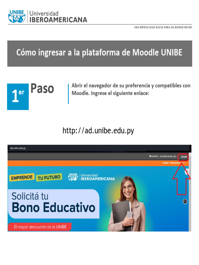 Acceso A Moodle 2024 | PDF